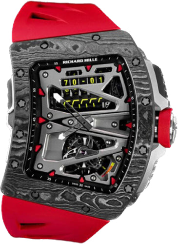Richard Mille Chronograph Tourbillon Alain Prost 50mm Openworked Dial ...